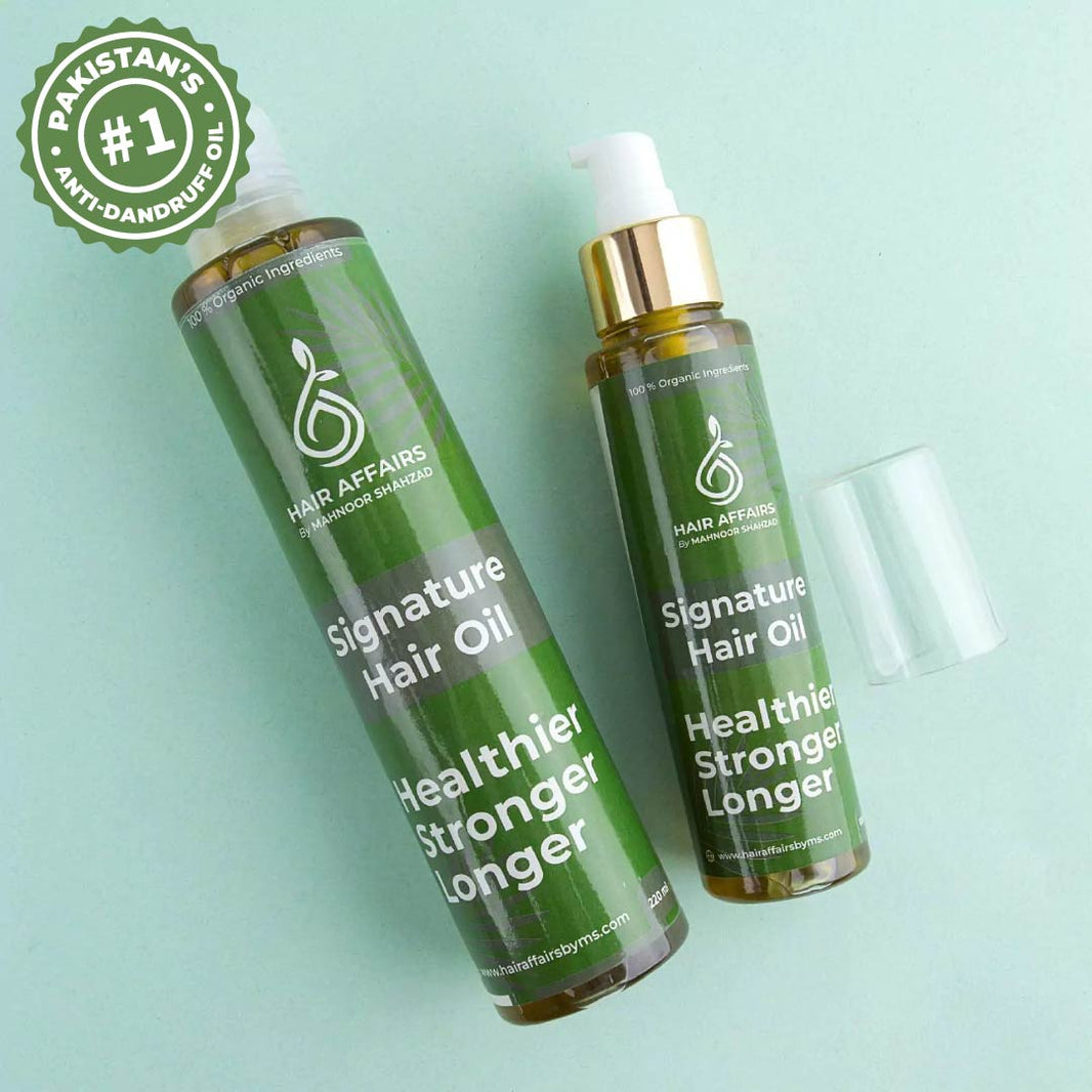Best Organic Hair Oils in Pakistan | Hair Affairs by MS